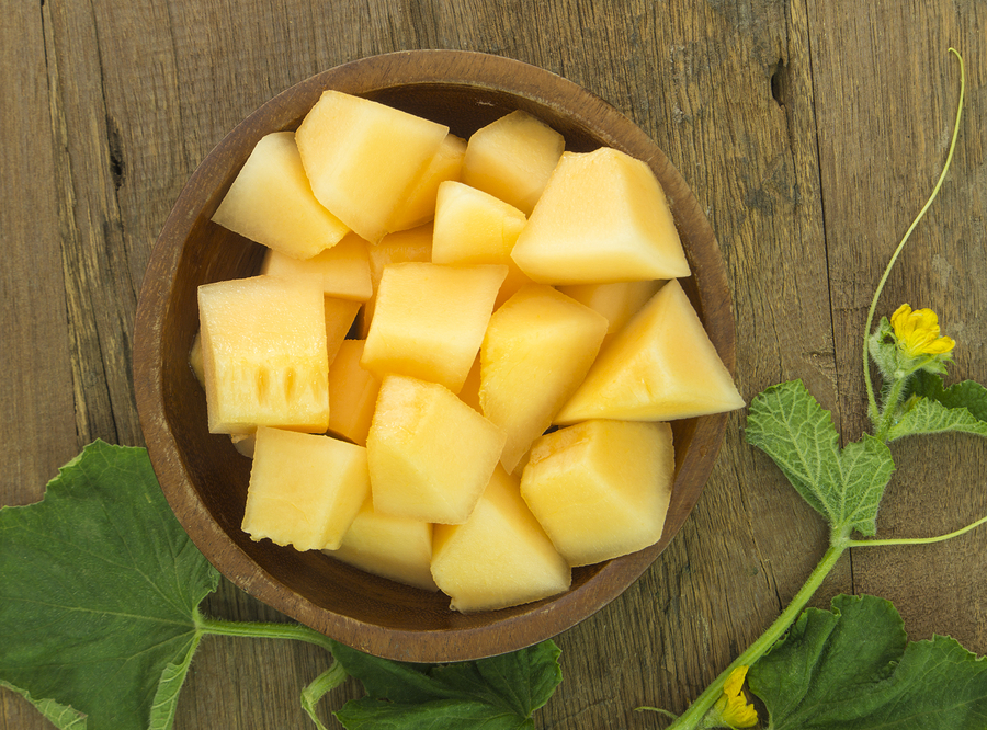 Melón con granola - Vidactual